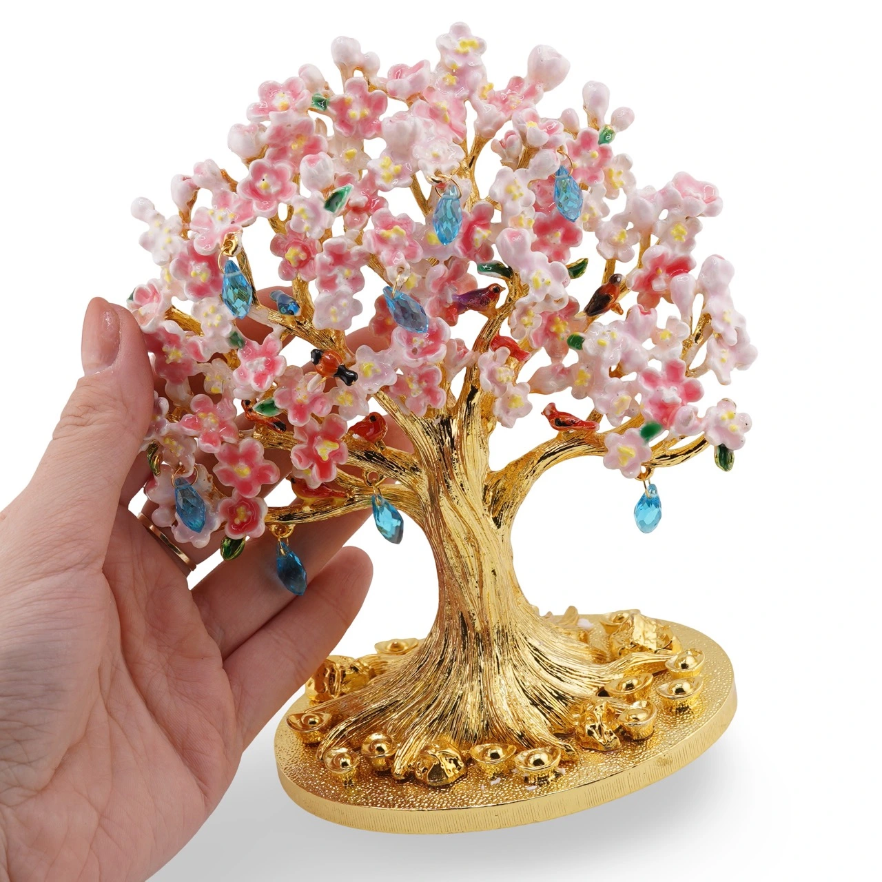 Statueta Premium Feng Shui din metal Ciresul bogatiei Lap Chun, 2026