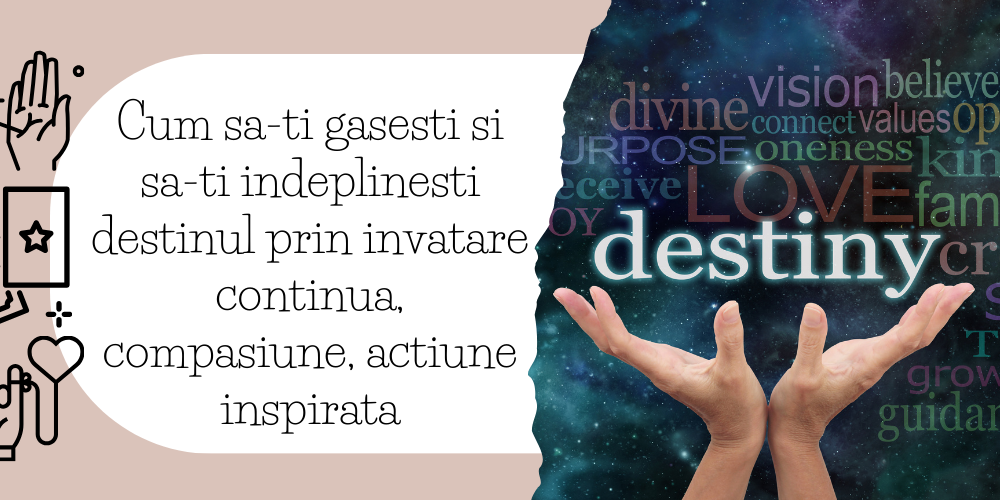 Cum sa-ti gasesti si sa-ti indeplinesti destinul prin invatare continua ...