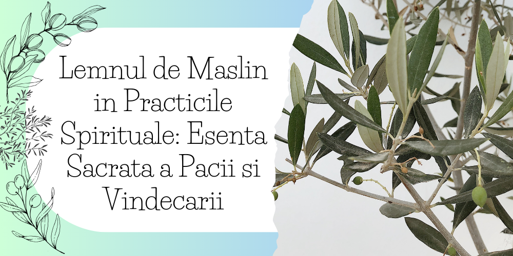 Lemnul de Maslin in Practicile Spirituale: Esenta Sacrata a Pacii si ...