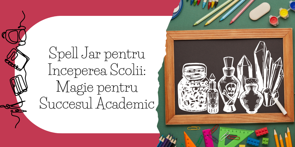 Spell Jar pentru Inceperea Scolii: Magie pentru Succesul Academic