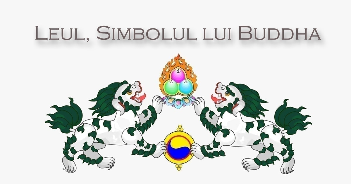 Leul, Simbolul lui Buddha