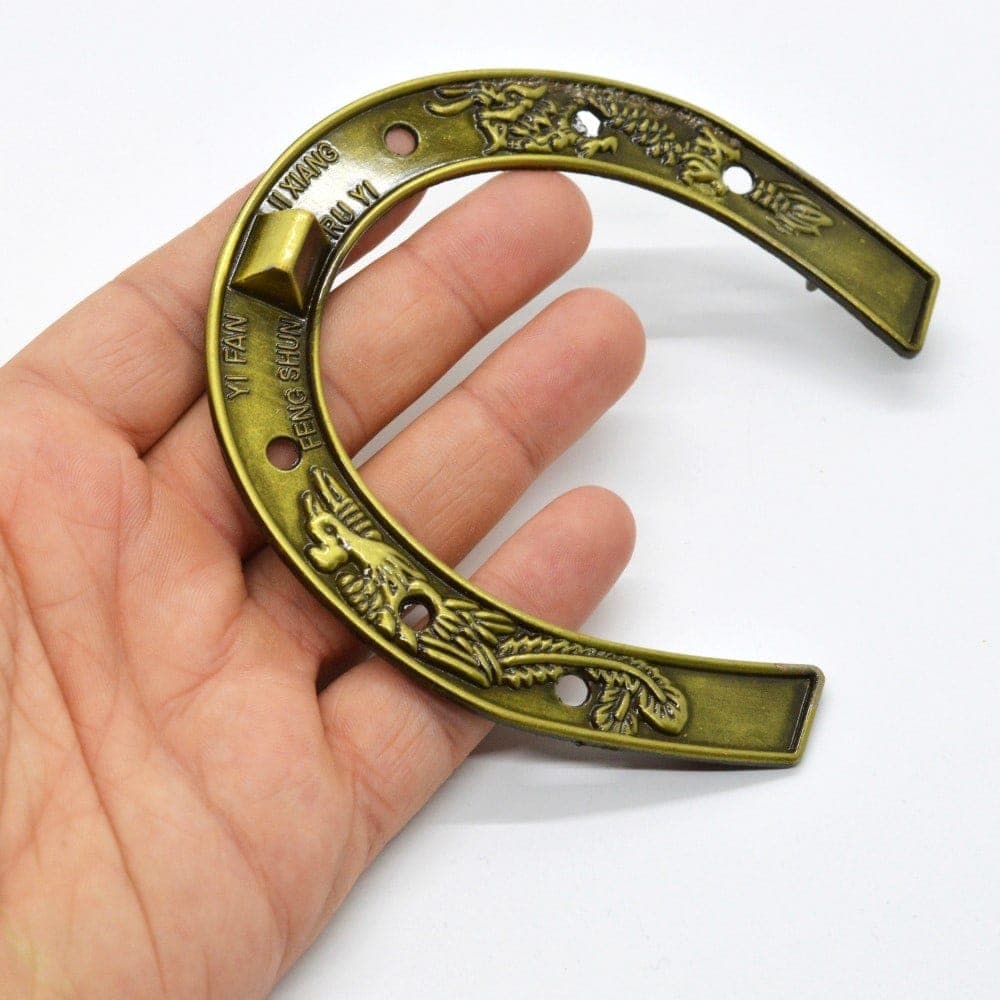 Potcoava norocoasa din metal, medie 10cm